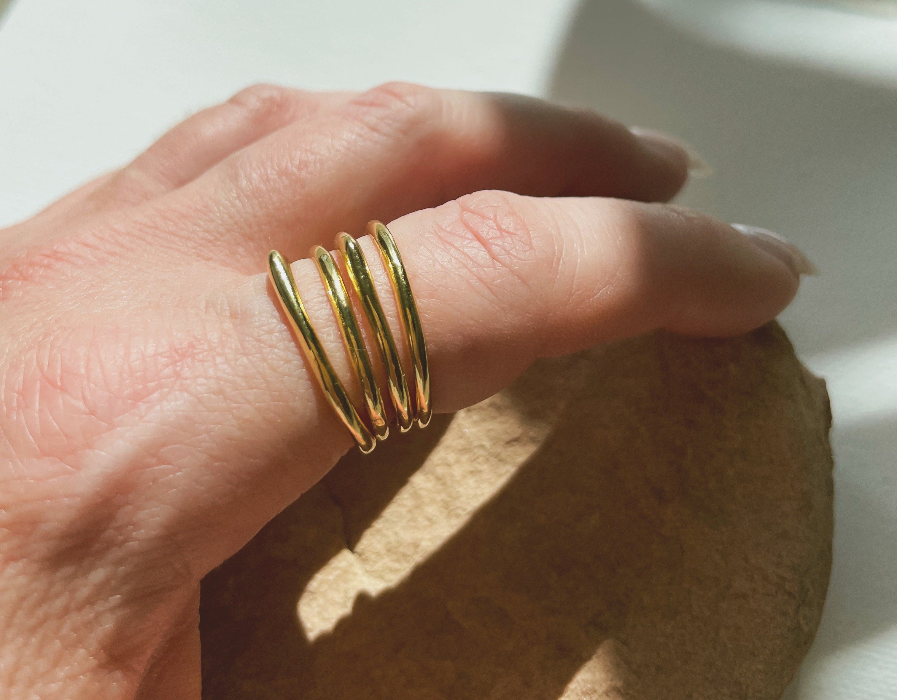 Raw Stacking Ring – akin-cooperative